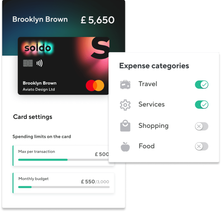 Soldo | Prepaid Business Cards and Real Time Expense Management
